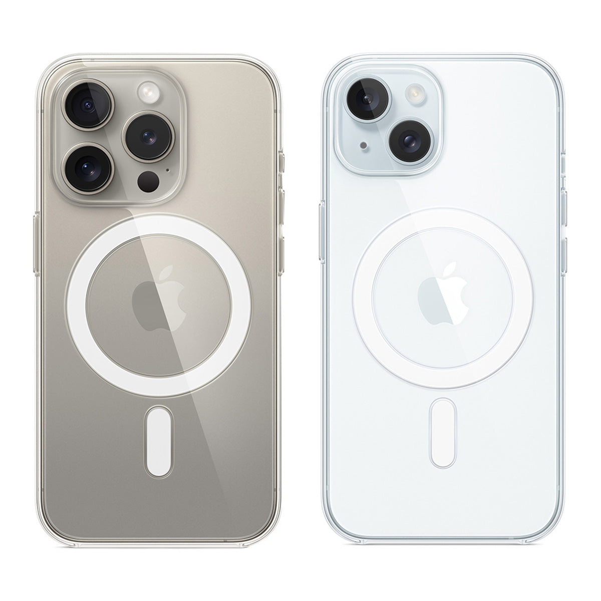 Apple Clear Case with MagSafe For iPhone 15 Series