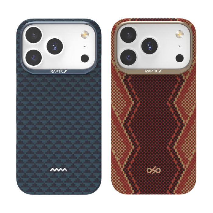 Raptic Aramid Fiber Skin-Origin Magsafe Case for iPhone 17 Series